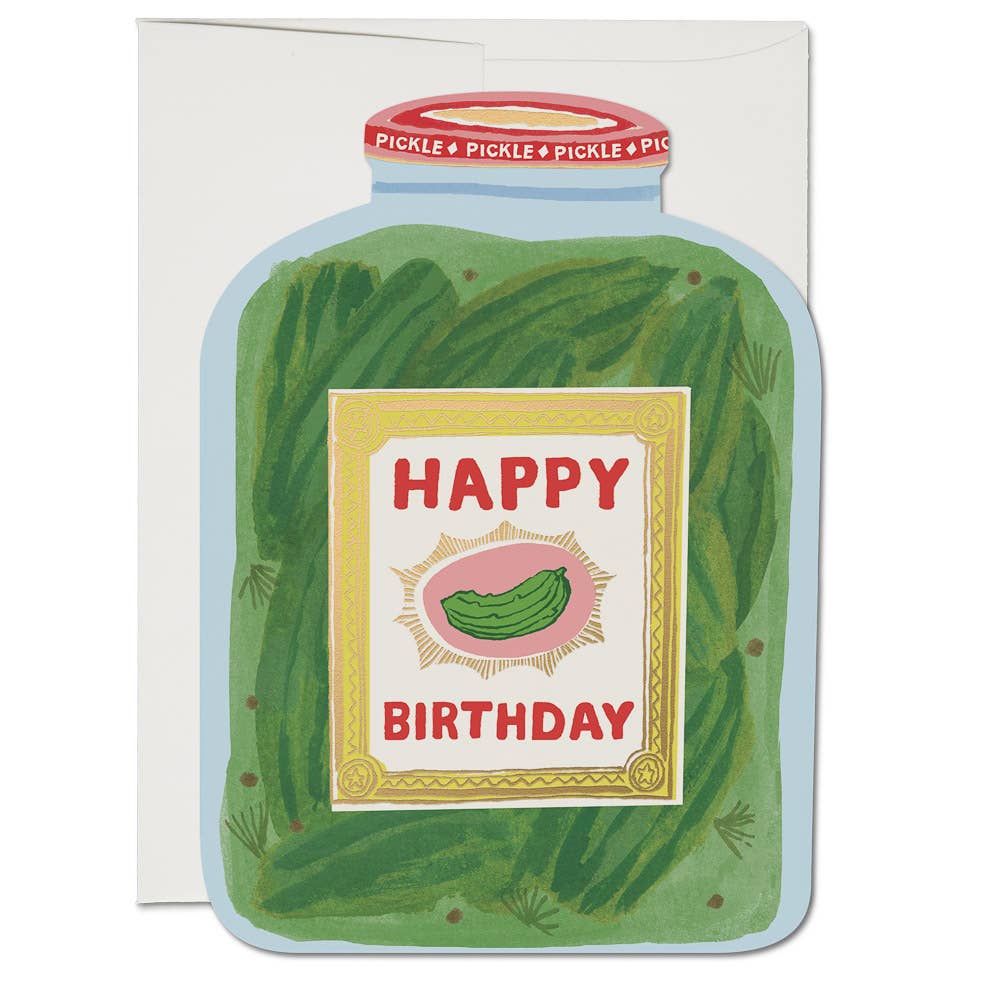 Pickle Birthday greeting card – Dale Zine Shop