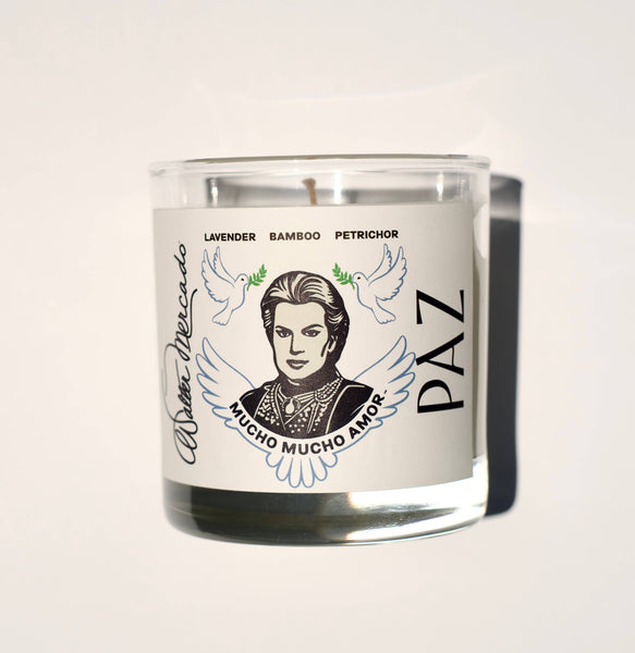 Walter Mercado Paz ( peace ) Candle – Dale Zine Shop