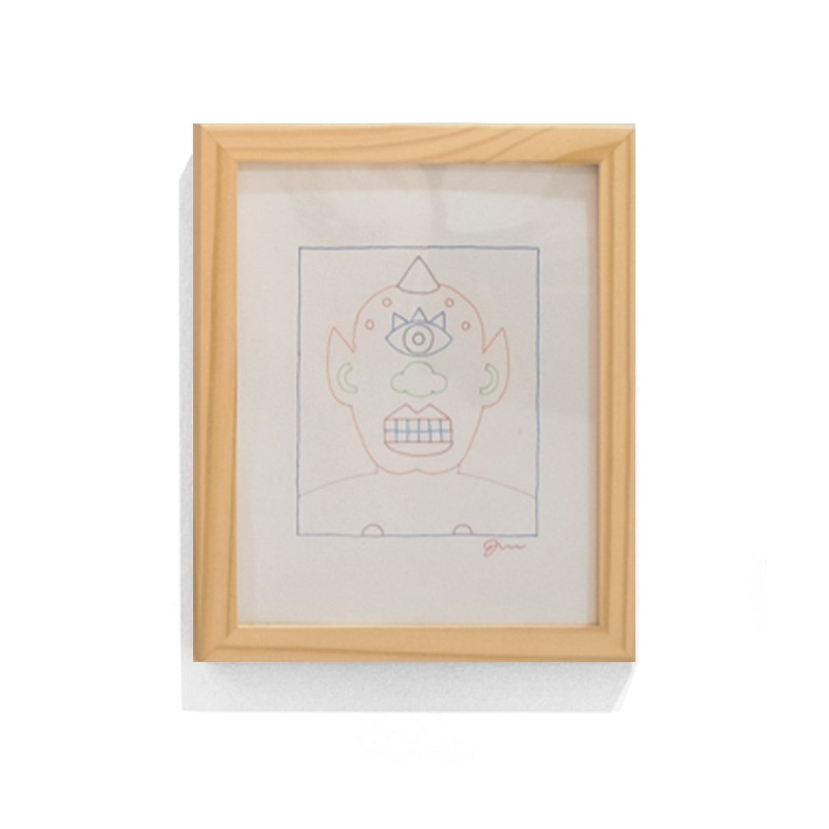 Gabriel Alcala - Polyphemus - 8”x10” - Ink on paper - Framed – Dale ...