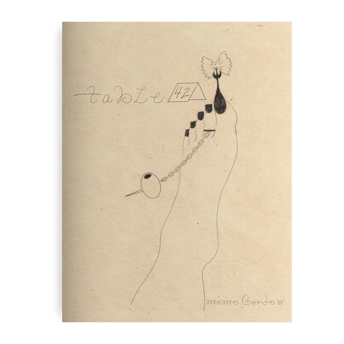 Momo Gordon - Table 42 Zine - Dalé Zine – Dale Zine Shop