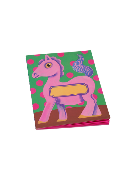 Pink pony notebook – Dale Zine Shop