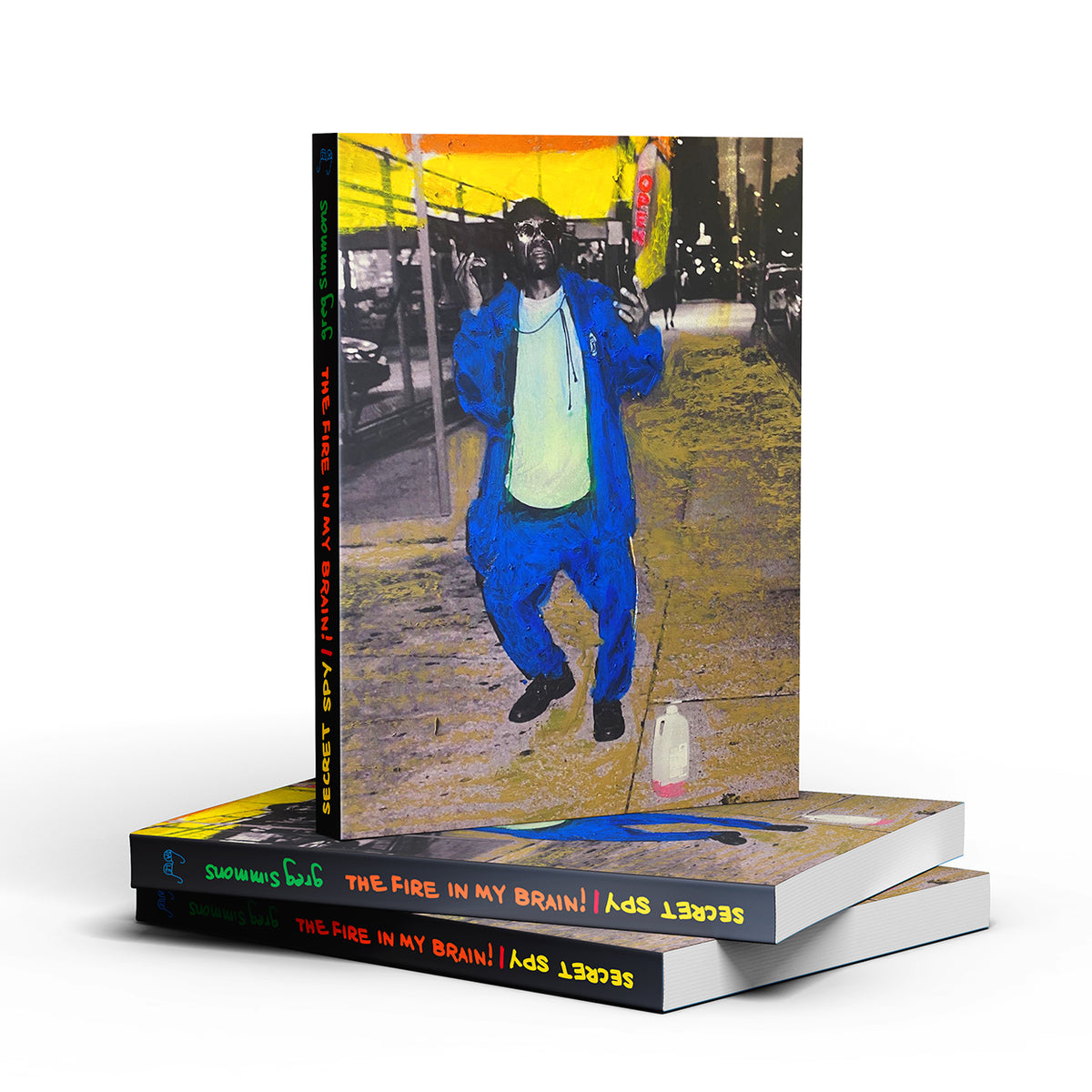 Greg Simmons - The Fire In My Brain! - Secret Spy – Dale Zine Shop