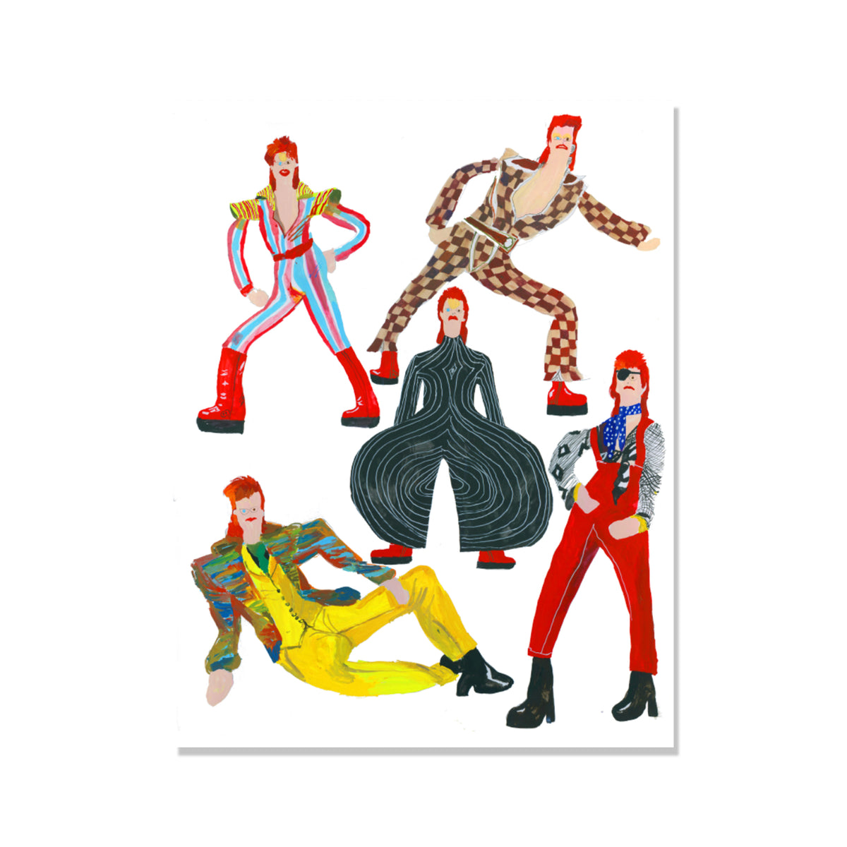 Tara Booth - Bowie Print – Dale Zine Shop