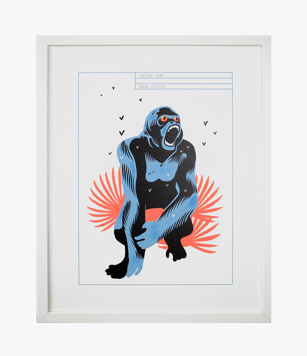 Brian Butler - Skunk Ape – Dale Zine Shop